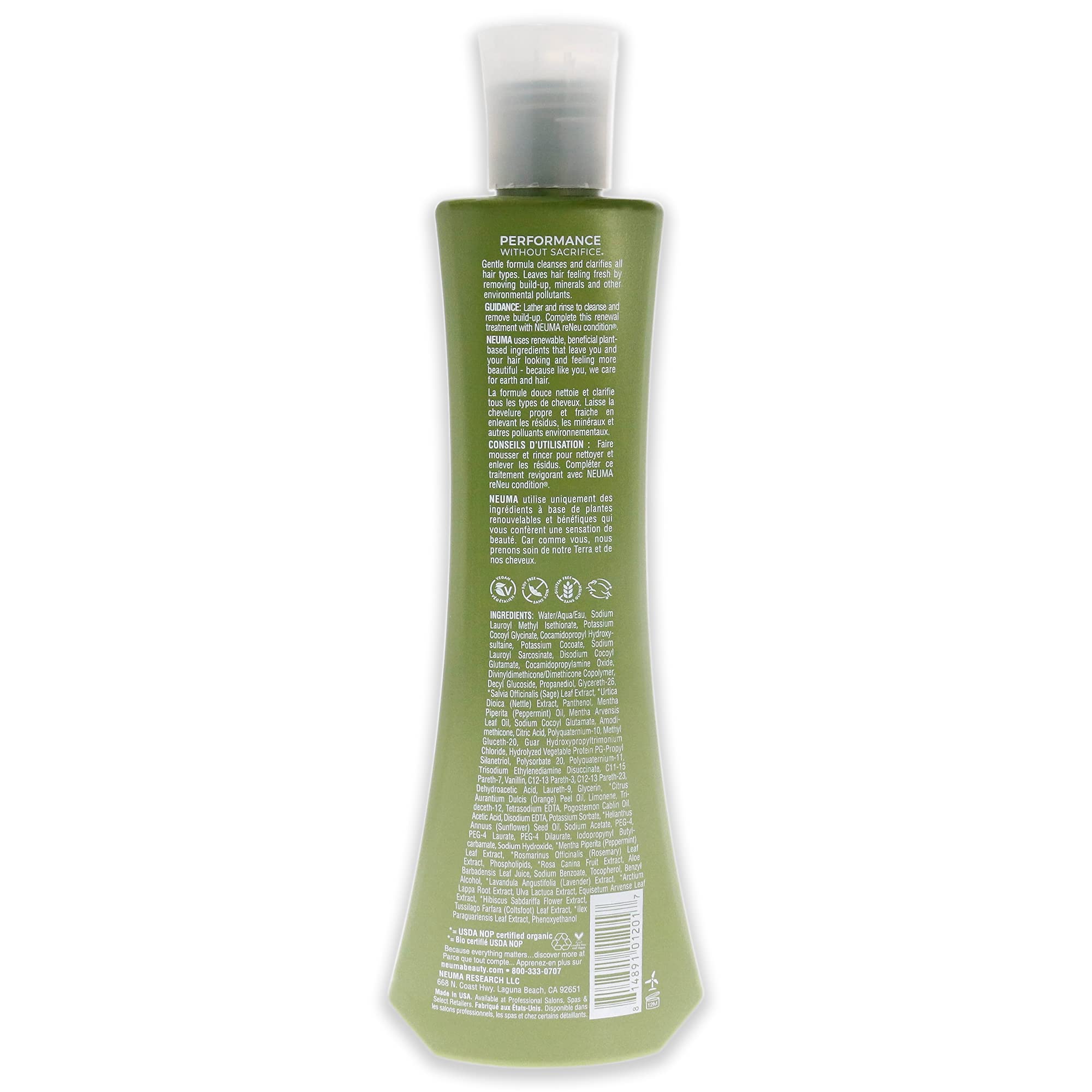 NEUMA reNeu Cleanse Shampoo, Coconut, 10.1 Fl Oz