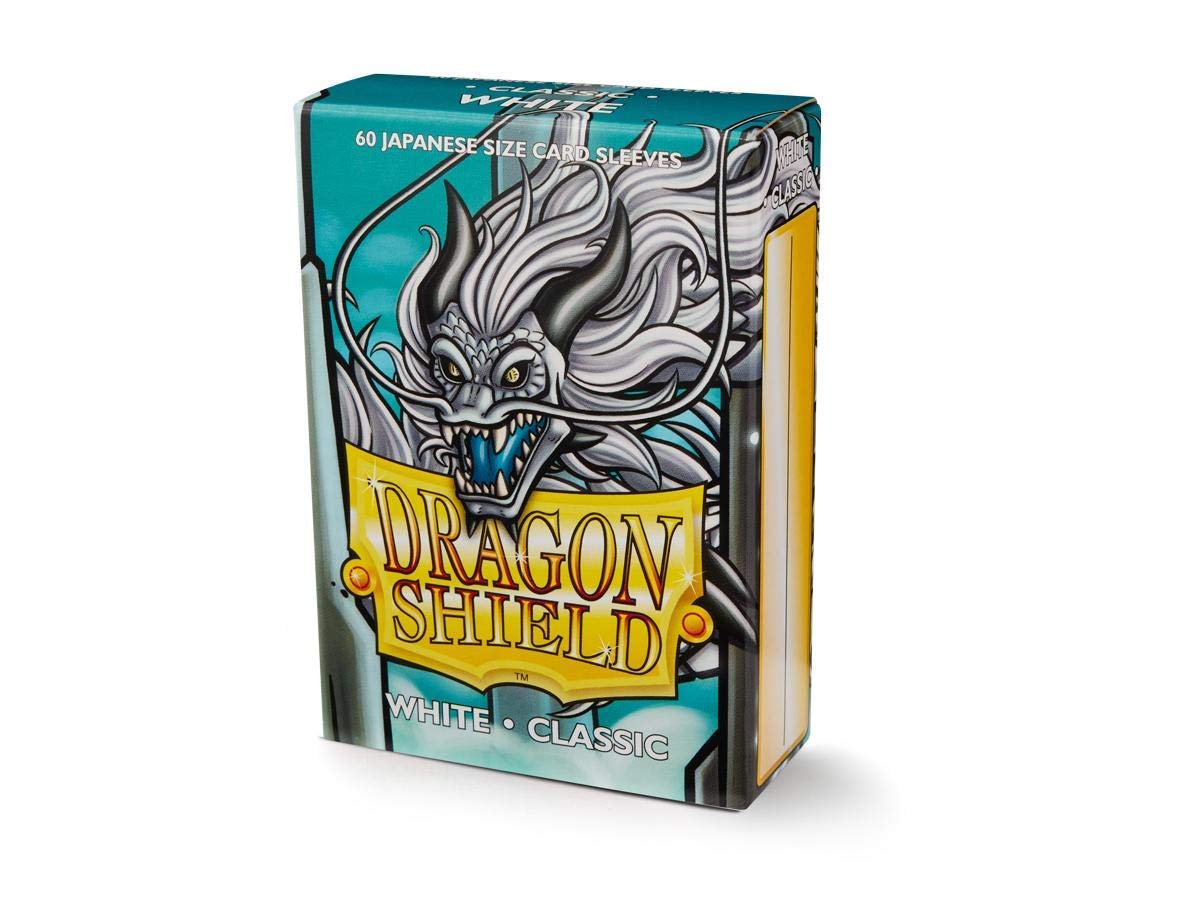 Dragon Shield Classic Mini Japanese White 60 ct Card Sleeves Individual Pack …