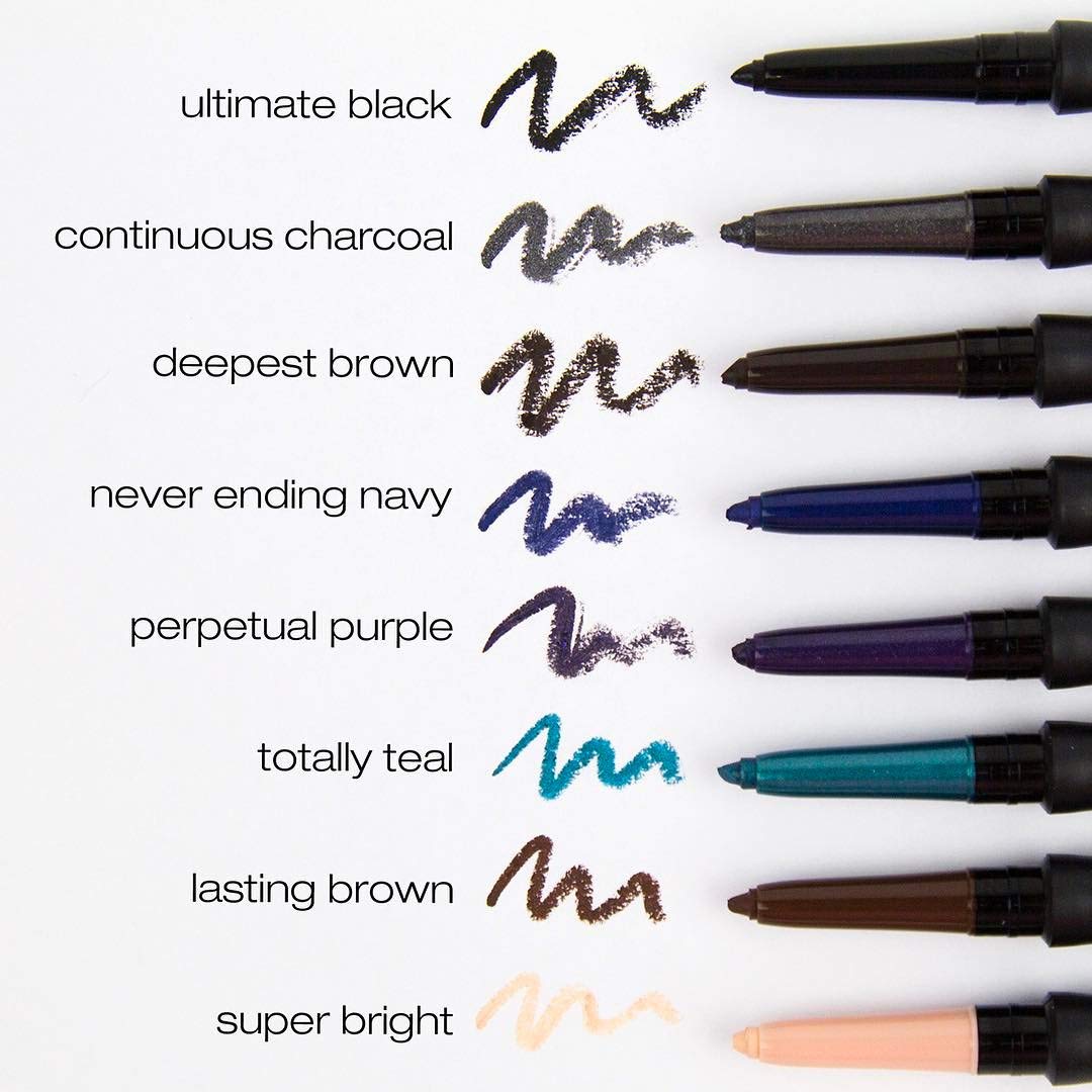 L.A. Girl Ultimate Intense Stay Auto Eyeliner, Deepest Brown GP323
