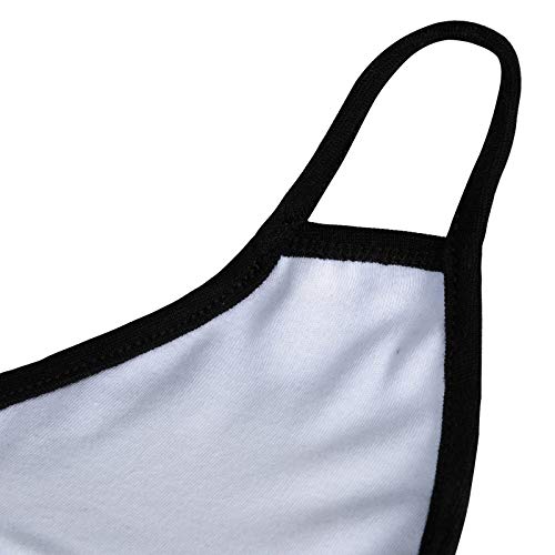 BeatBasic Unisex Washable and Reusable Cotton Warm Face Protection for Outdoor Flower Print Pack 2
