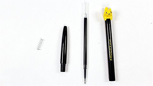 HIPGCC Cute Pens Kawaii Pen Cute Cat Pens 0.5 mm Gel Pens Black Ball Point Pens for School Office Suppliesā¦