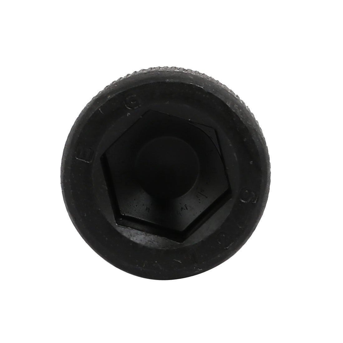 uxcell® 5pcs M12x35mm 12.9 Grade Hex Socket Cap Left Hand Thread Screw Bolt Black