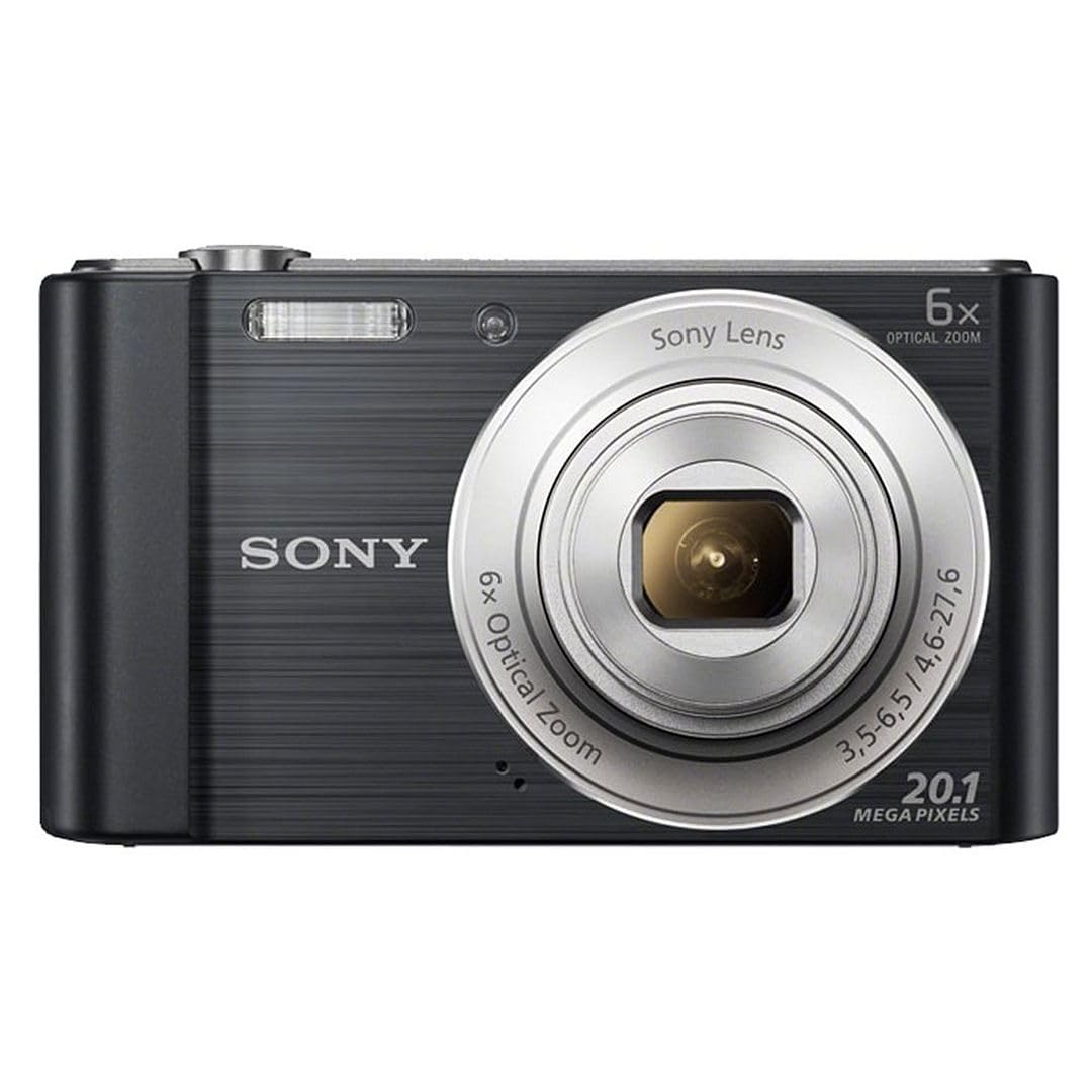 ACELL MOBILITY Sony Cyber-Shot DSC-W810 Digital Camera (Black) 20.1 MP with Optical 6X Zoom Lens + SanDisk 32GB Memory Card + Tripod + A-Cell Accessory Bundle