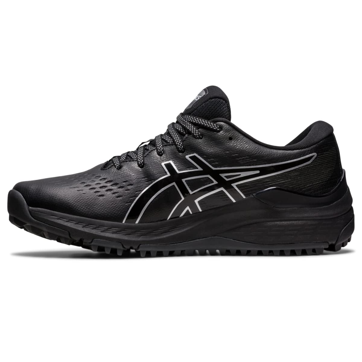 ASICS Men's Gel-Kayano ACE Golf Shoes, 13, Black/Black