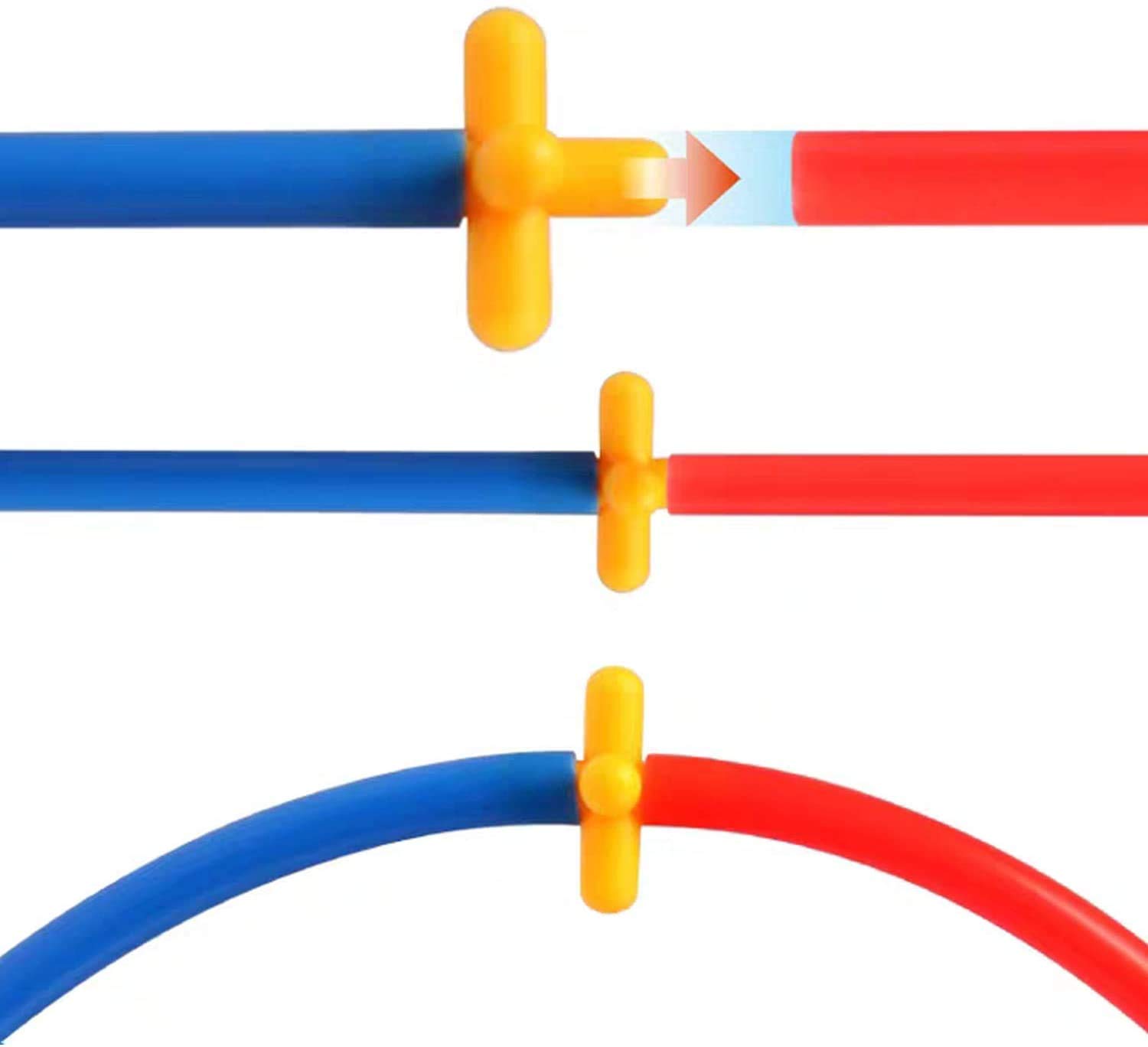 Dazmers Building Sticks for Kids - Straws and Connectors Builders Set - STEM Construction Building Toys - Educational Interlocking Sticks - Connecting Tubes - Building Straws Activities (800 Pieces)