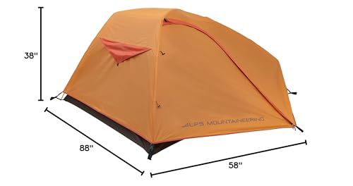 ALPS Mountaineering Zephyr 2-Person Tent - Copper/Rust