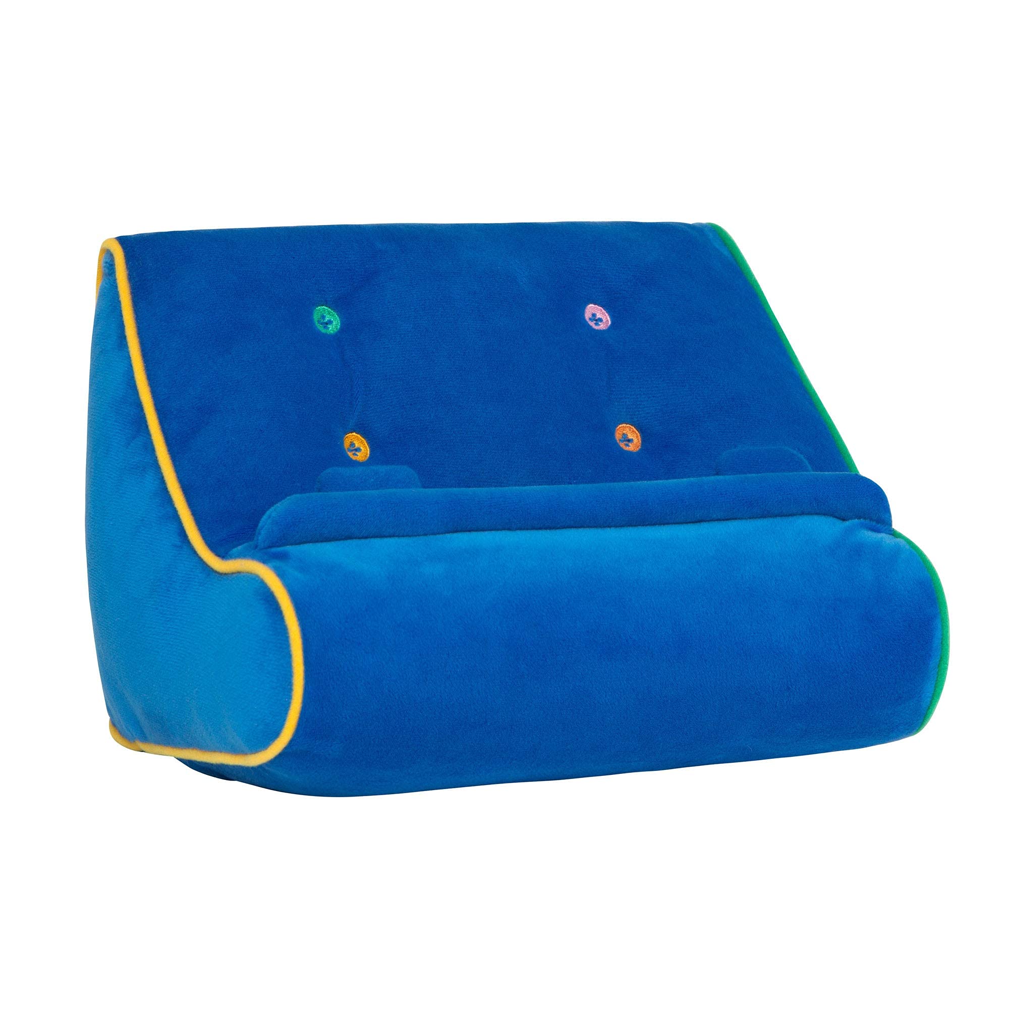 Gifts for Readers & Writers Book Couch iPad Stand | Cushioned Tablet Stand & Book Holder| Reading Pillow for Bed Time | Tablet Lap Rest Cushion | A Fun Gift for Book Lovers