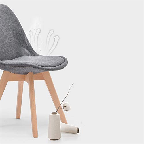 Mlaea Girl Bedroom Dressing Chair, Comfortable Home Office Chair Without Arms, Executive Computer Desk Chair, 43 * 43 * 83CM(Color:#4)