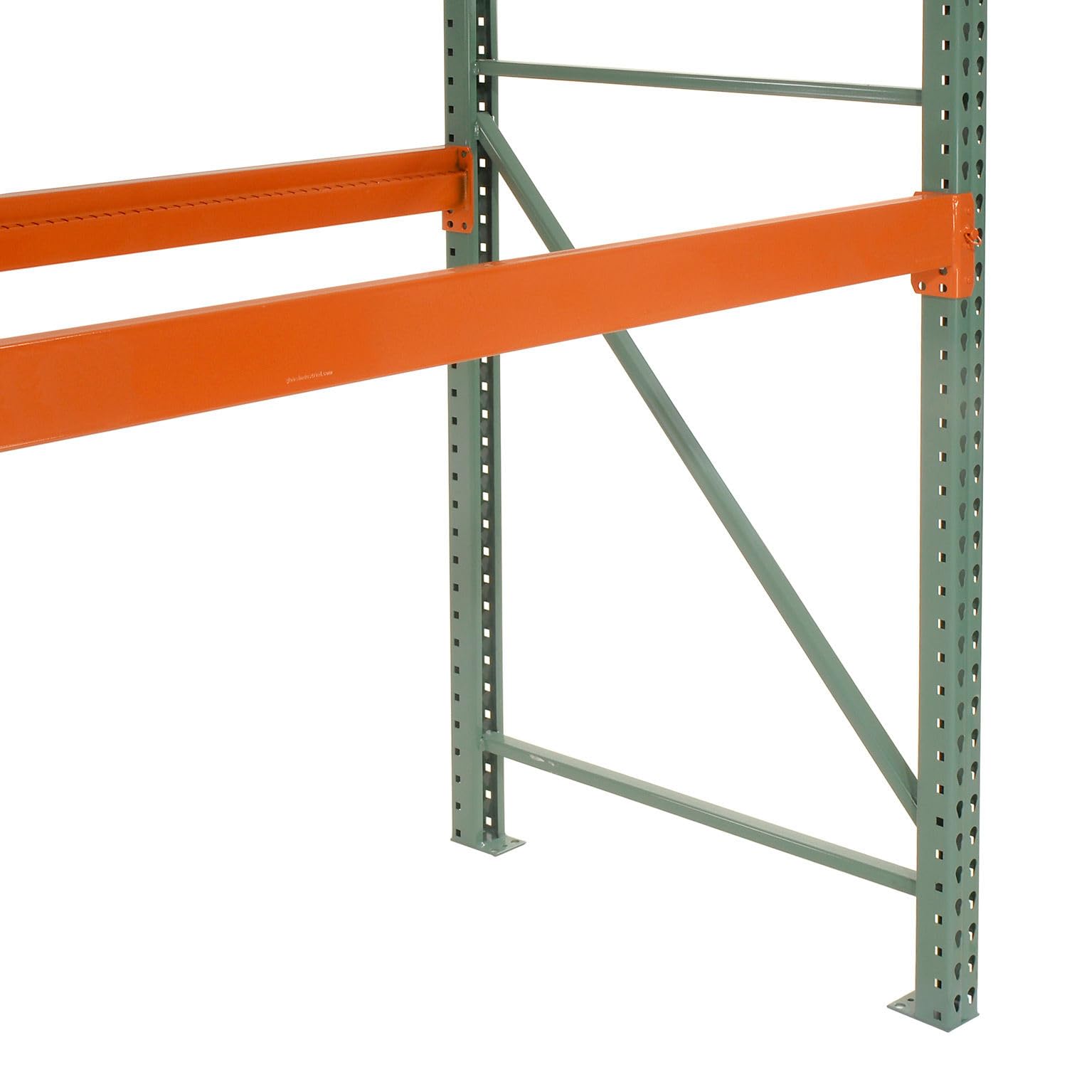 Global Industrial Teardrop Pallet Rack Starter, 48"W X 48"D X 120"H