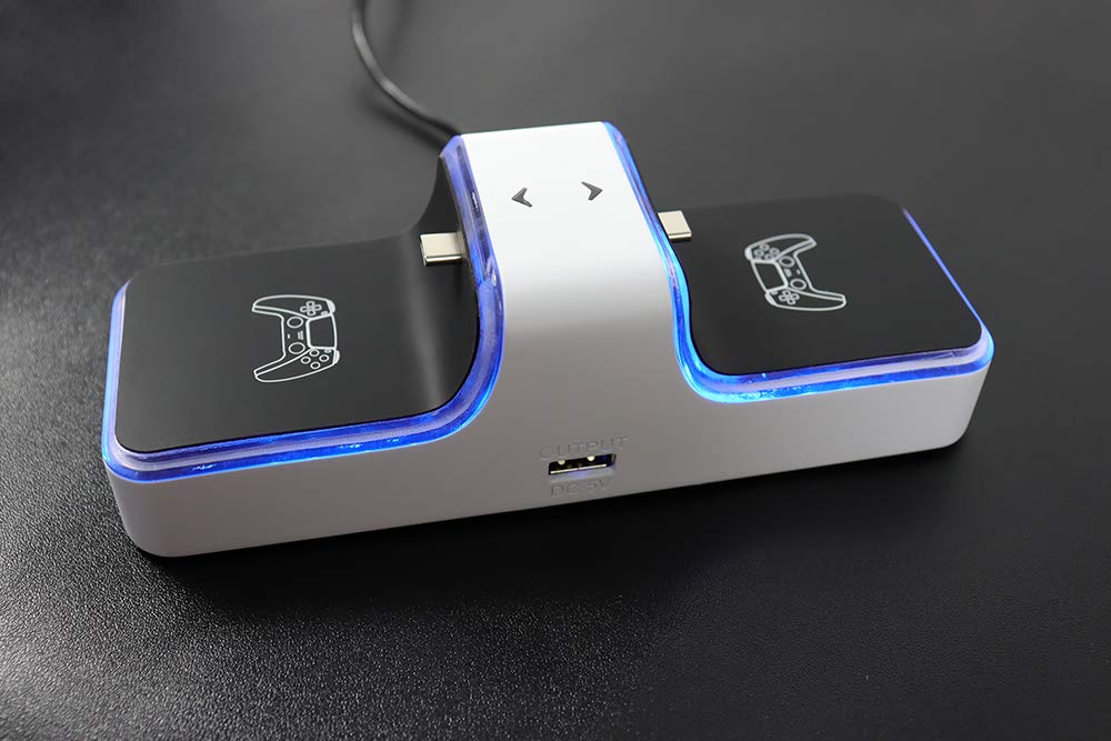 Dual Controller Charger | Over Charge Protection | Fast & Safe | Easy to Use | For Controller | Portable & Light-Weight