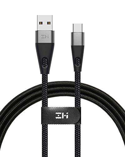 ZMI [6.6ft Black] Hi-Tension USB-C to USB Cable, Braided