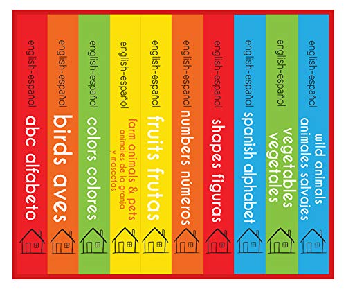My First English - Español Learning Library (Mi Primera English - Español Learning Library): Boxset of 10 English - Spanish Board Books (Spanish Edition)