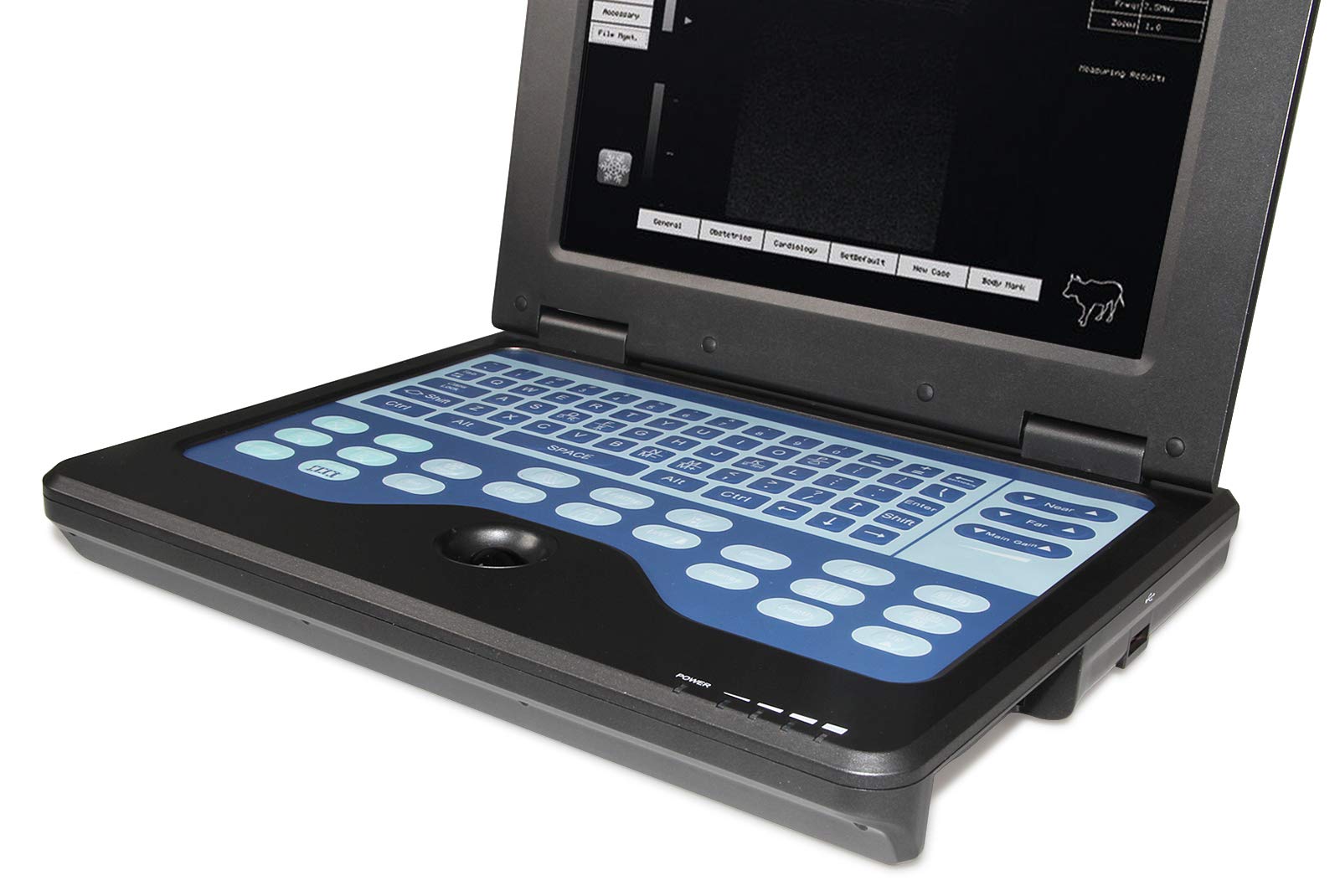 Portable Vet/Veterinary B-Ultrasound Scanner with 3.5Mhz Convex Probe for Horse,Goat,Cow,Sheep and Pig use