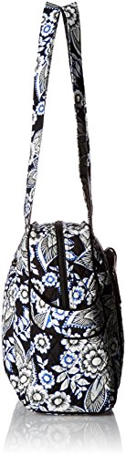Vera Bradley Women's Cotton Stroll Around Baby Diaper Bag, Snow Lotus, One Size