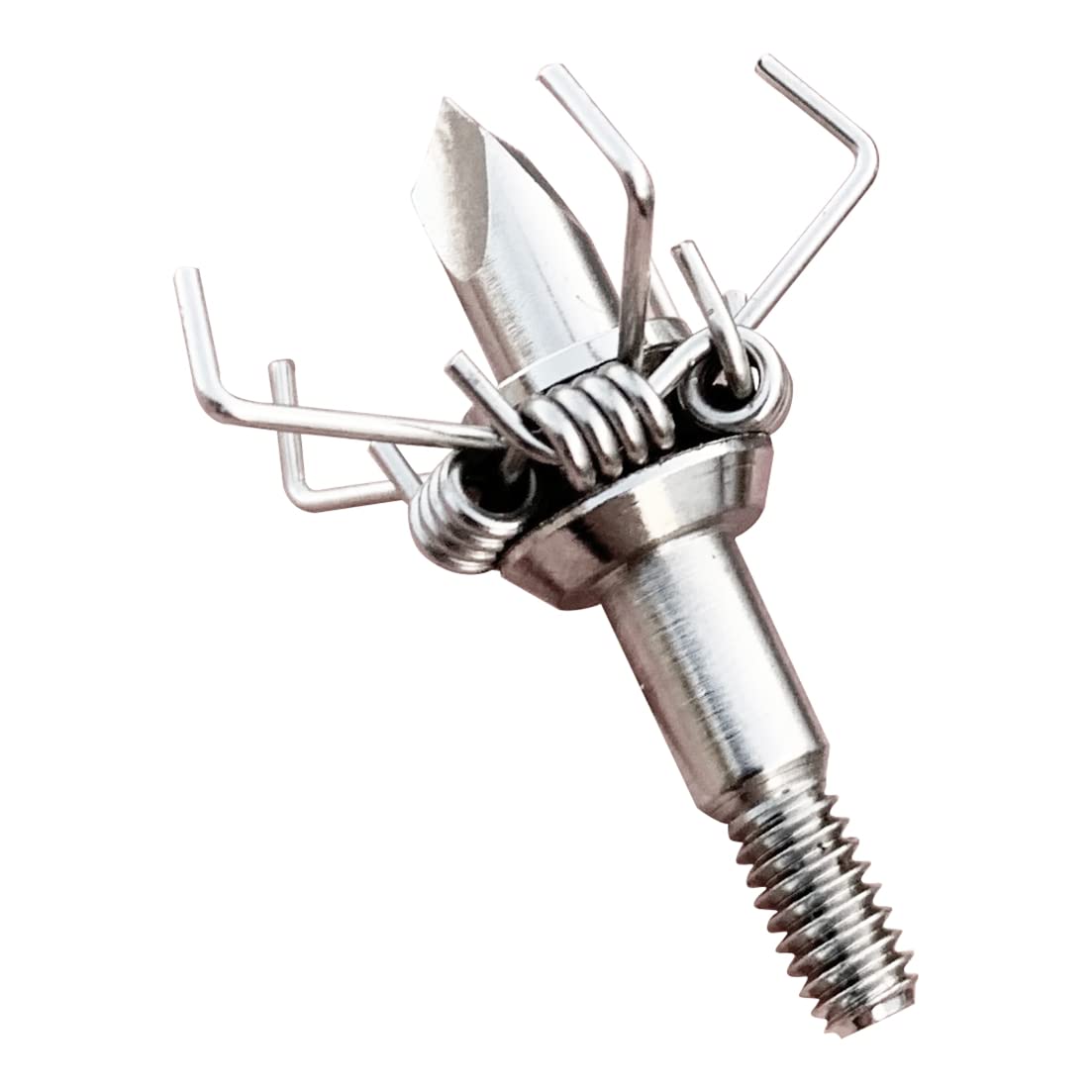 Archery Judo Broadhead (Pack of 12), 100 Grain Arrow Points Tip for Crossbow Bowhunting Hunting Game