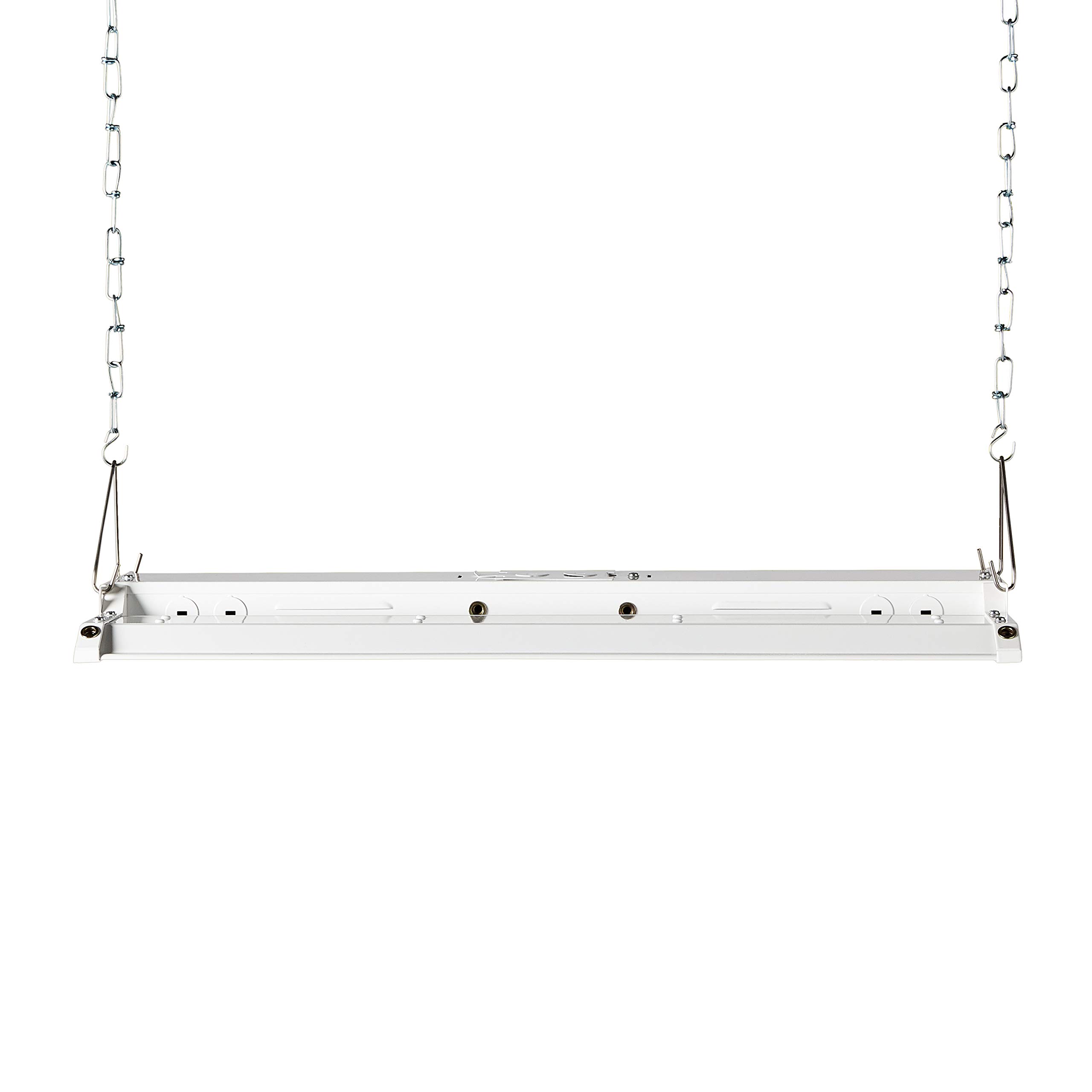 AmazonCommercial LED Linear High Bay, 90 Watt, 50000 Hours, Dimmable 0-10V, 12000 Lumens, ETL and DLC Certified, Daylight, 1-Pack