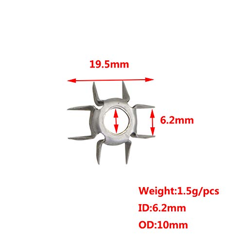 AMEYXGS Small Game Arrow Tips Judo Hunting Broadheads 8 Paw Judo Blunt Tip Archery for Target Tips Accessory Arrowheads (12)