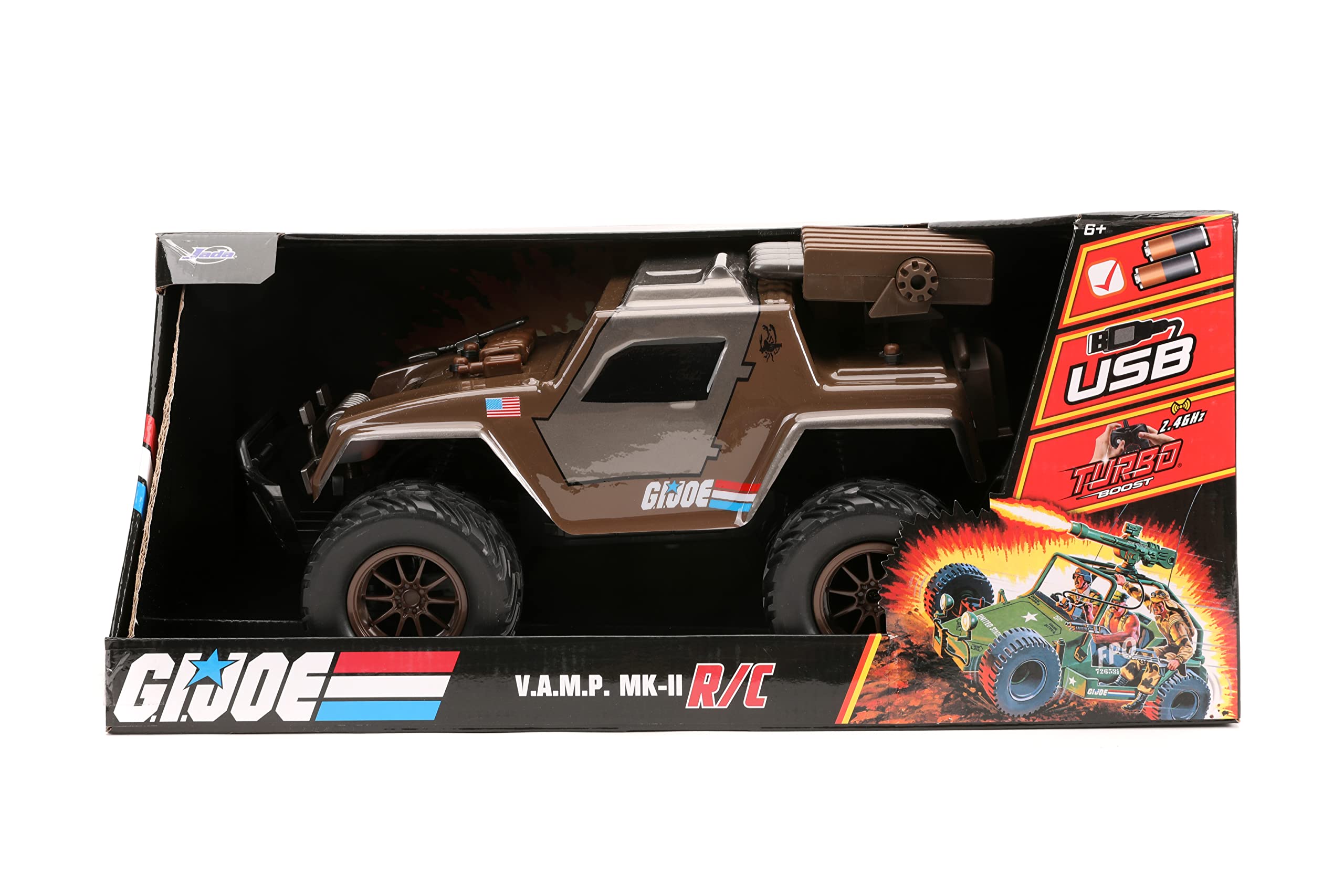 Jada Toys Hollywood Rides 1:14 R/C - G.I. Joe, Multi