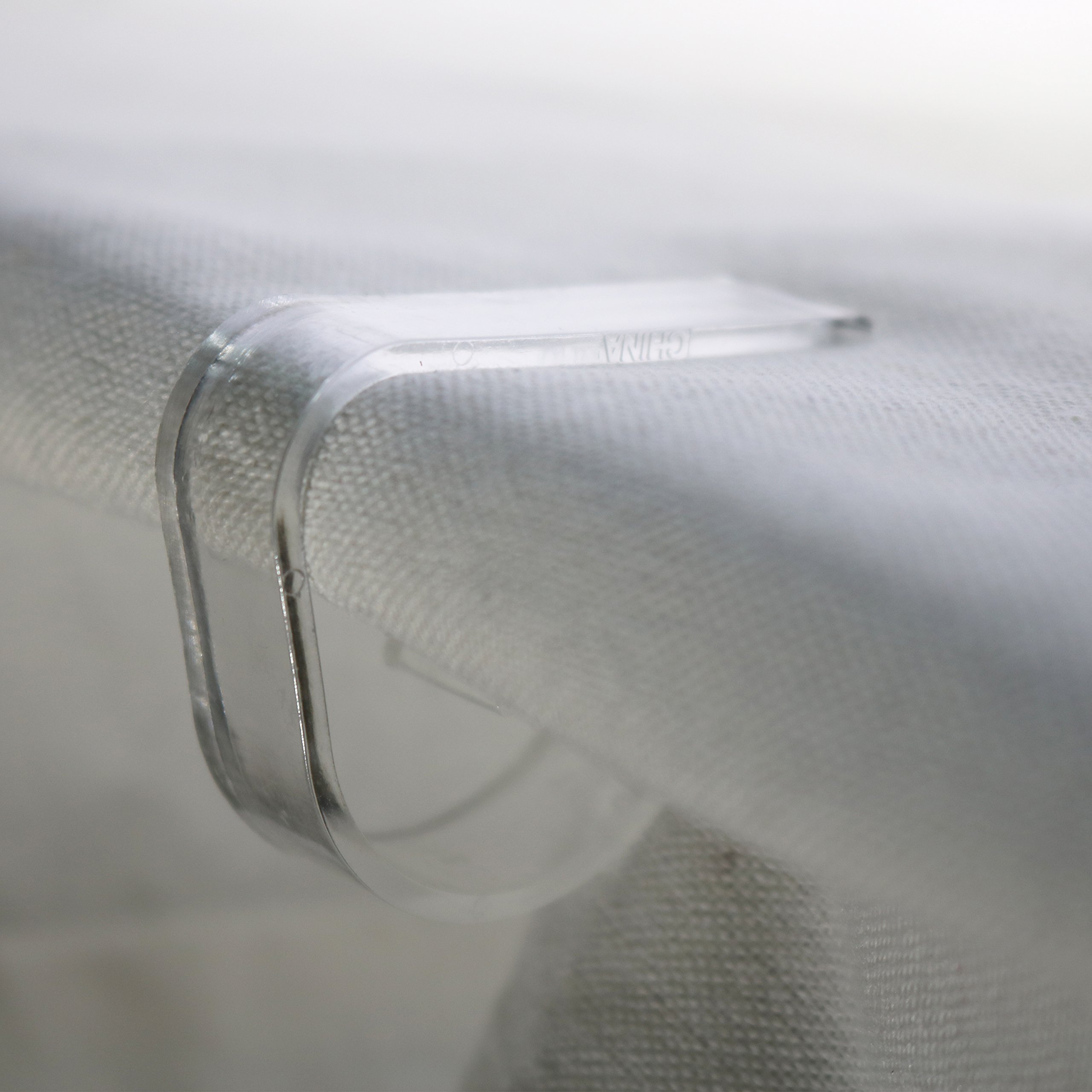 Clear Plastic Tablecloth Clips – Picnicking Accessory - Set of 72