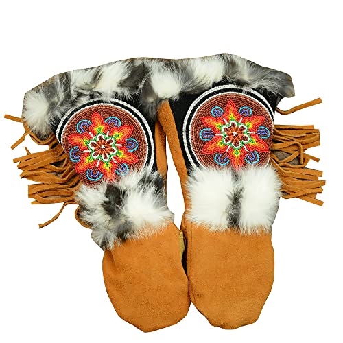 Astis Comer Leather Mitten (Brown,M)
