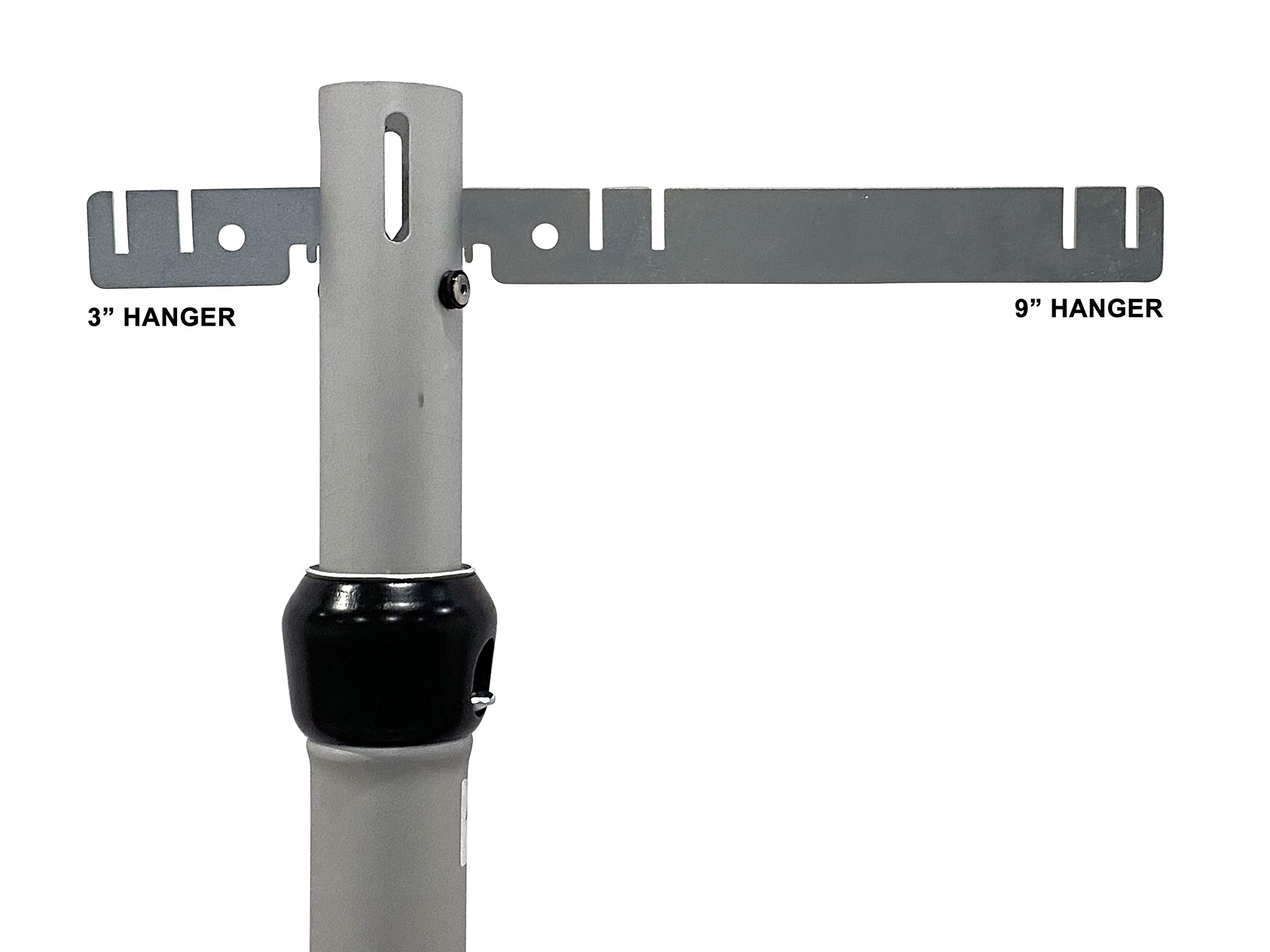 Crossbar Valance Hanger, for Pipe and Drape (3" Hanger, 2 Pack)
