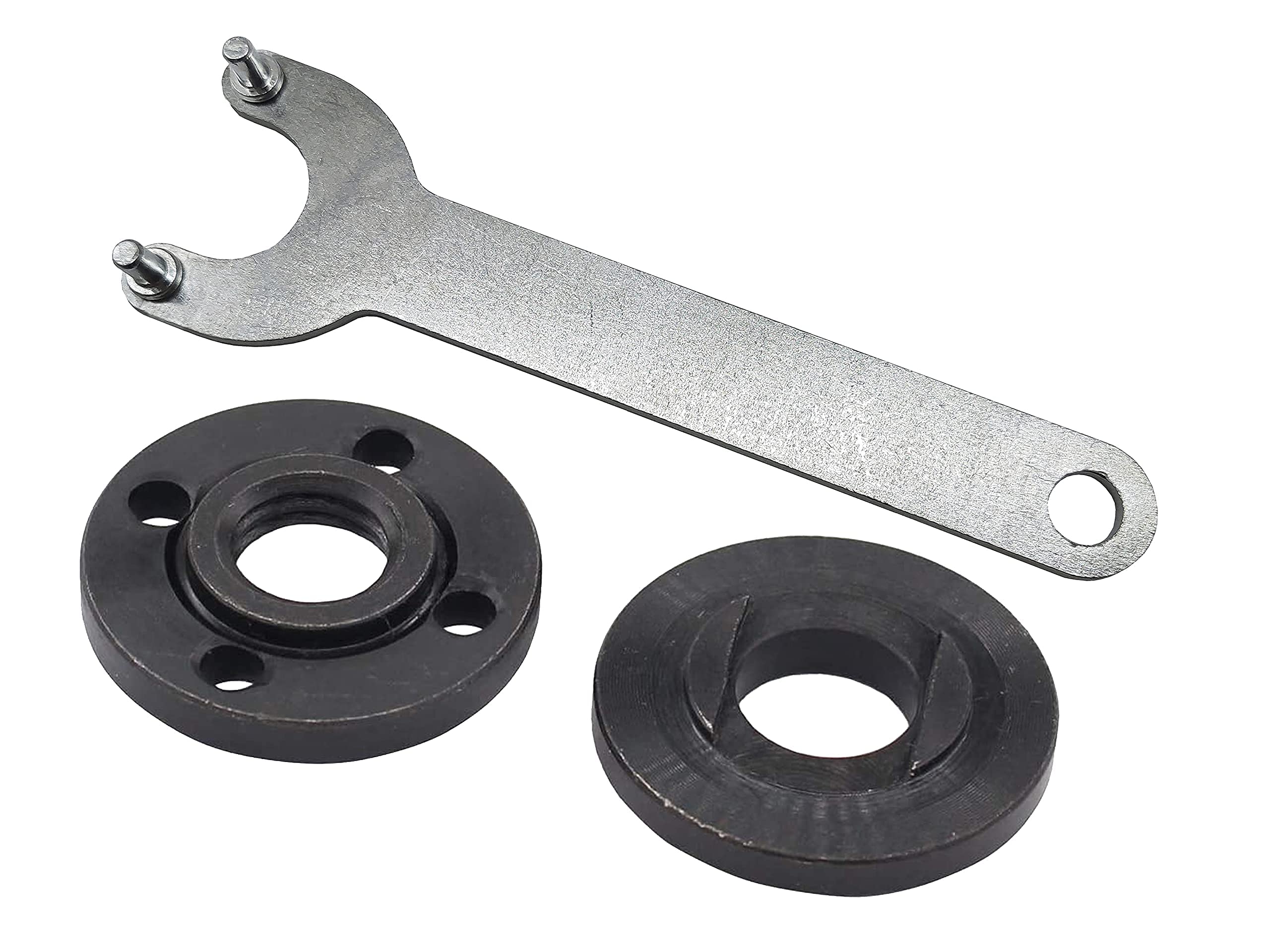 Angle Grinder Wrench Spanner Metal Lock Nut for Compatible with Dewalt Makita 193465-4 Bosch Black & Decker Ryobi