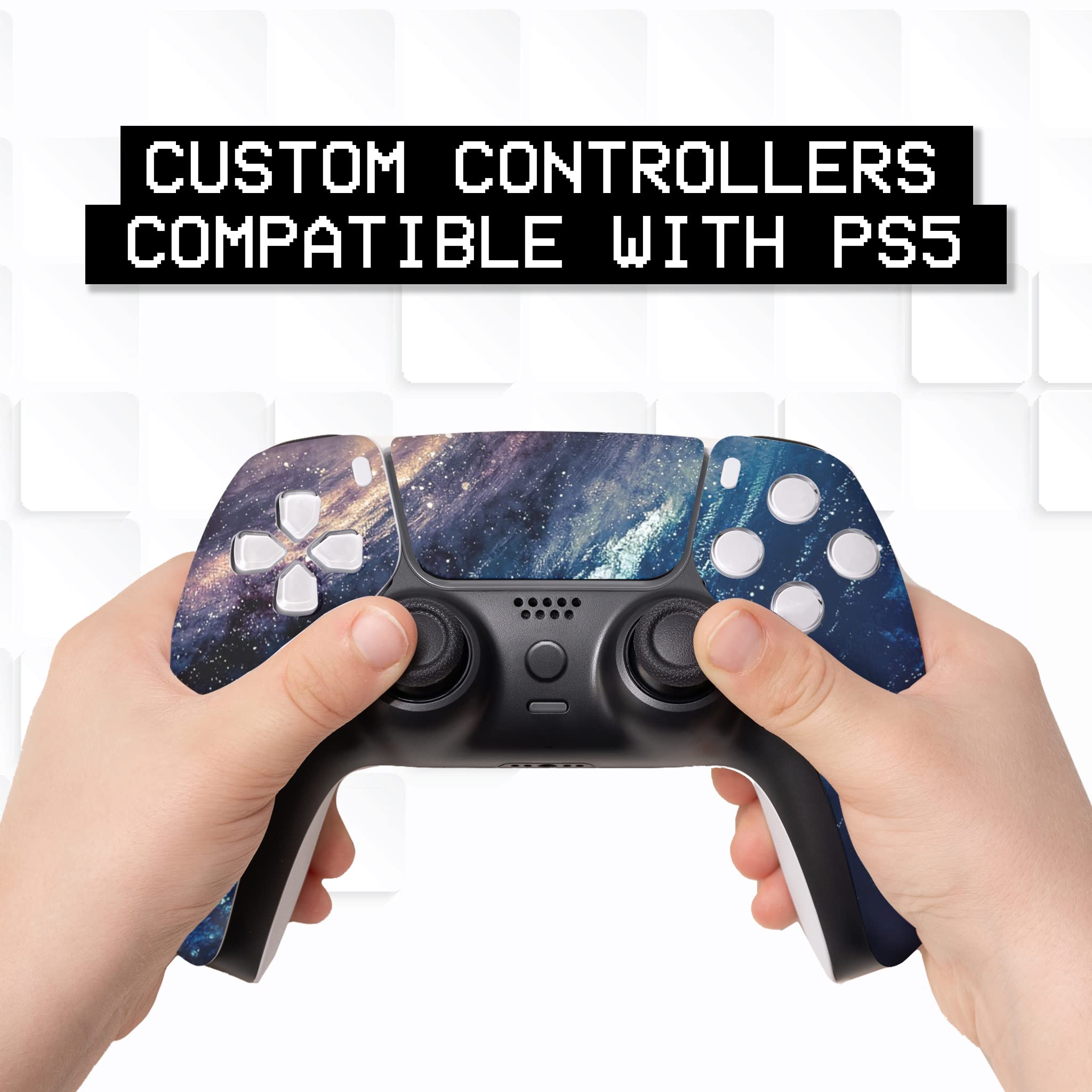 Astro Custom Modded Controller With Gaming Headset And Quick Charging Stand Compatible With Console | Customized With Permanent Hydro-Dip Printing(Not Just A Skin)(Controller Included)