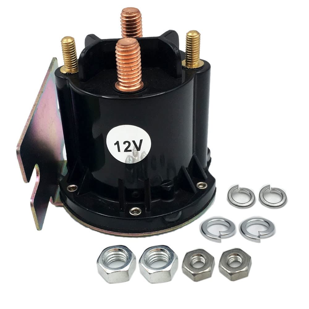 ALLMOST Solenoid Relay JW1-H1950-00 Compatible with Yamaha G22 G29 Gas Golf Cart 12V 4 Terminal