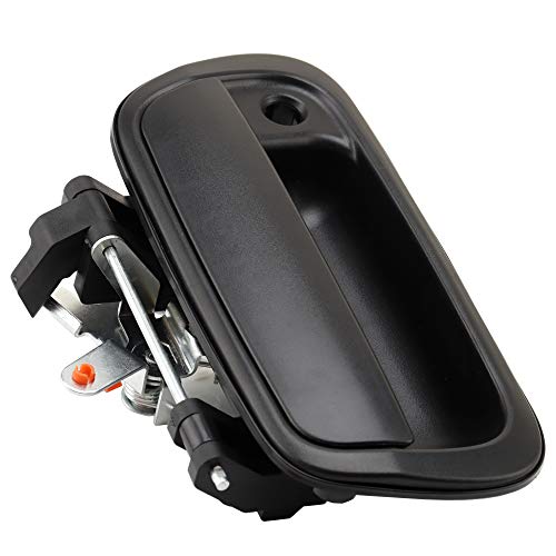 ADP Compatible with Tailgate Handle Latch with Keyhole Toyota Tundra 2000-2006 Rear Exterior Textured Black Tailgate Liftgate Door Latch Replaces - 69090-0C010 690900C010