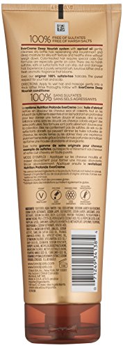 L'Oreal Paris Sulfate Free Shampoo, Triple Action Hydration for Brittle or Color Treated Hair, Apricot Oil Infused Hair Care, EverPure, 8.5 Fl Oz (Packaging May Vary)