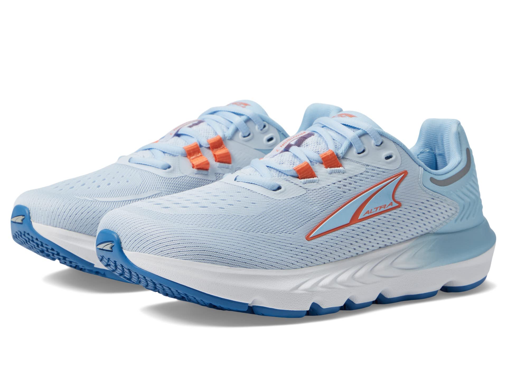 ALTRA Women's AL0A7R7O Provision 7 Road Running Shoe, Light Blue - 6 M US