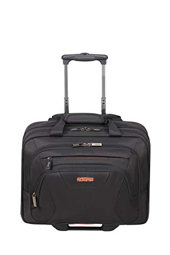 American Tourister Roller Case, Black (Black/Orange), 44 Centimeters