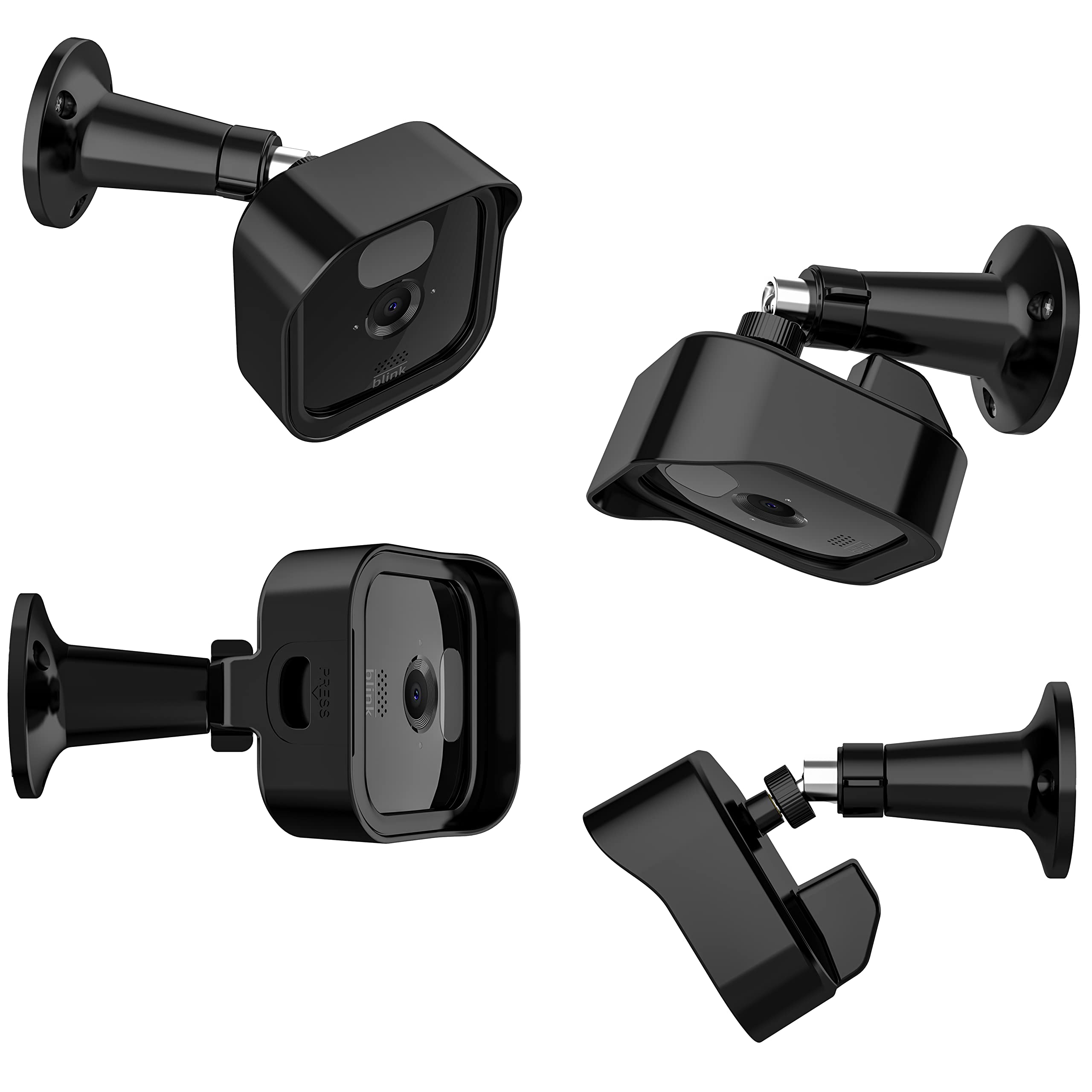 Augstci Blink Outdoor Camera Wall Mount, 2 Pack Weatherproof Protective Housing and 360 Degree Adjustable Mount for Blink Outdoor