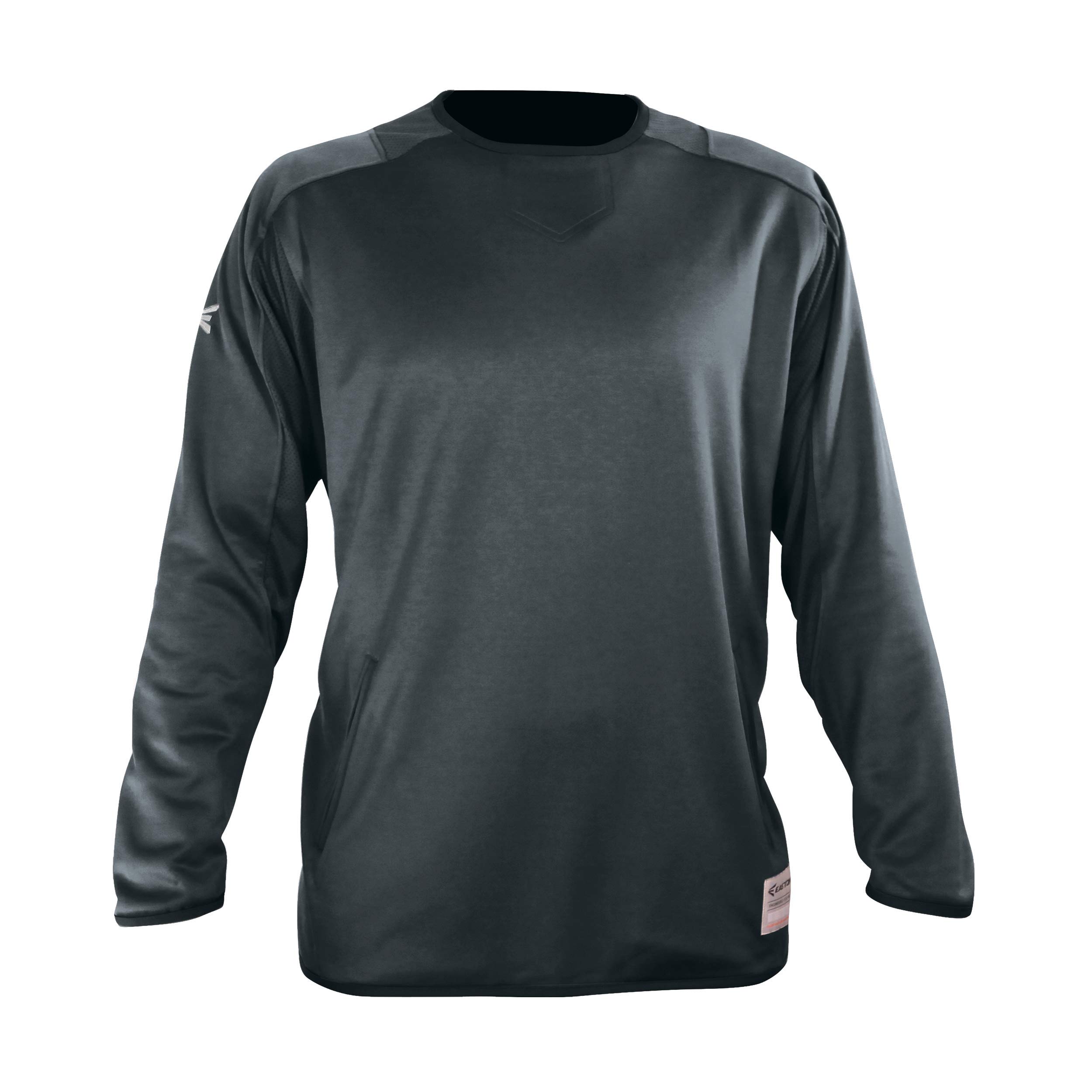Easton mens Alpha Fleece Pullover Jacket, Charcoal, X-Large US