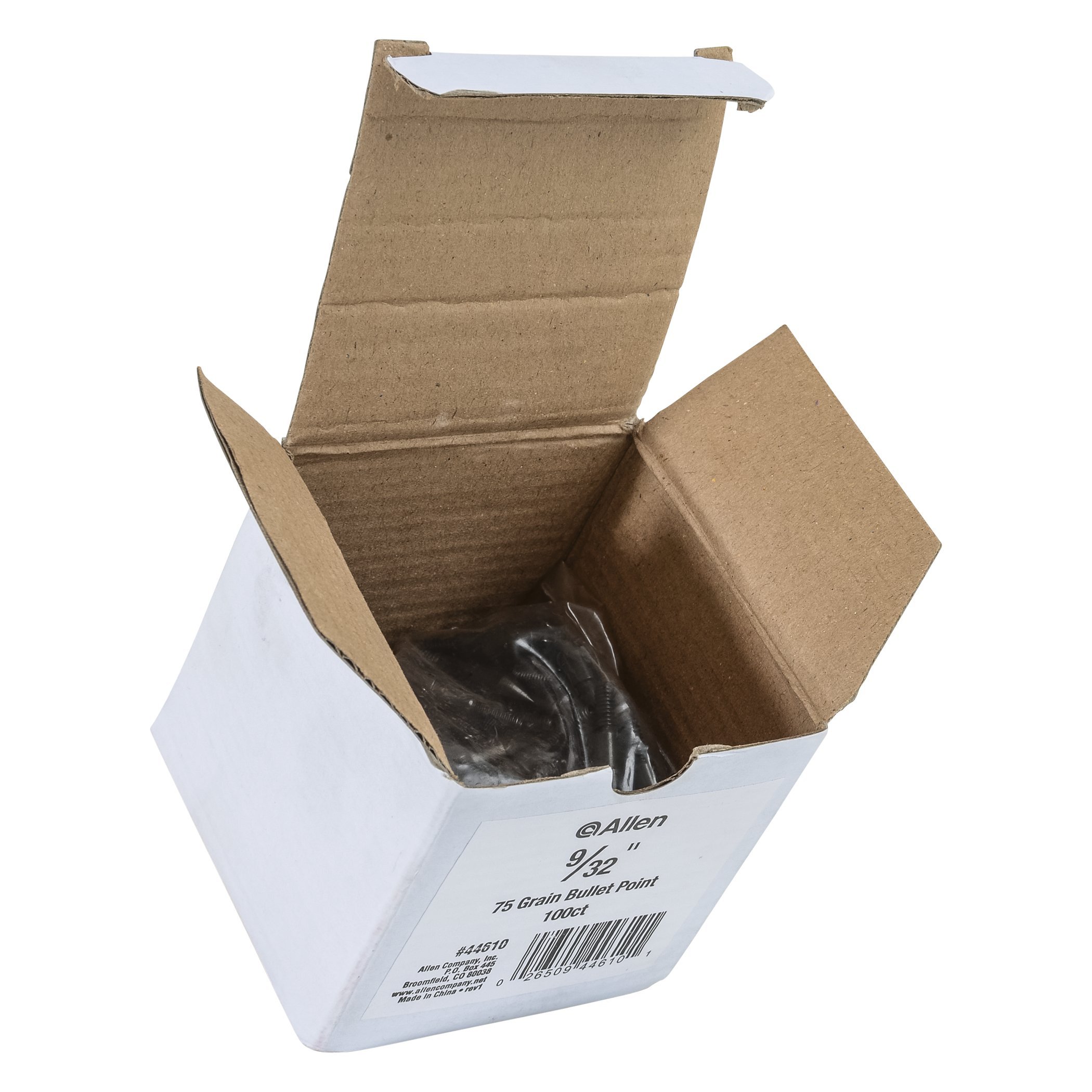 Allen Company 5/16 Bullet Point for Target Practice (Pack of 100), 75-Grain, 44620 , Black