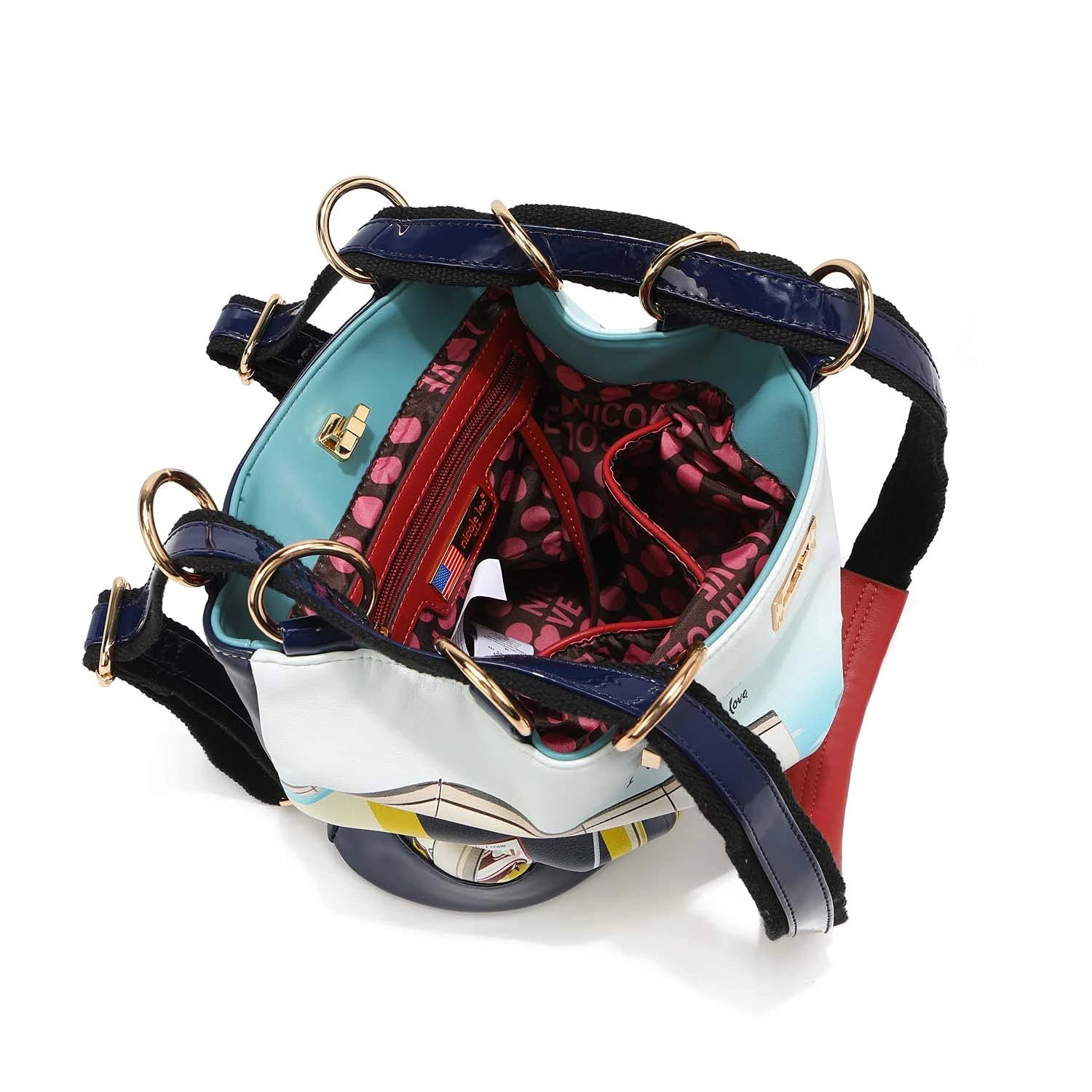 Nicole Lee Multifunctional Bucket Bag (JOURNEY OF STEPHANIE)