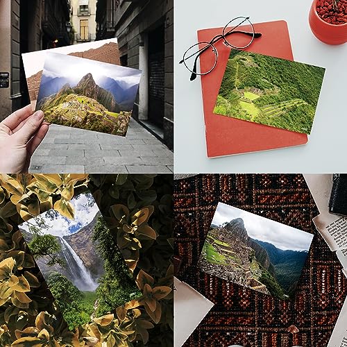 Dear Mapper Peru Natural Landscape Postcards Pack 20pc/Set Postcards From Around The World Greeting Cards for Business World Travel Postcard for Mailing Decor Gift