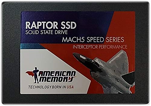American Memory Raptor SSD 240GB Internal SSD - SATA III 6 Gb/s, 2.5" / 7mm, Up to 540 MB/s