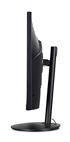Acer CB242Y bir 23.8" Full HD (1920 x 1080) IPS Zero Frame Home Office Monitor with AMD Radeon Free Sync - 1ms VRB, 75Hz Refresh, Height Adjustable Stand with Tilt & Pivot (HDMI & VGA ports),Black