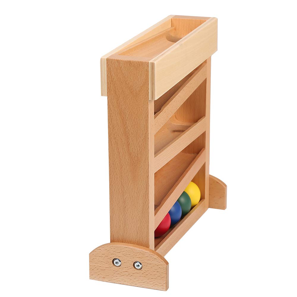 JE JOUE Montessori Tracker Ball Maze Baby Wooden Toys for 1-3 Year Old