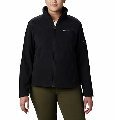 Columbia Women's Fast Trek II Jacket, Black, 2X Plus