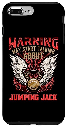 iPhone 7 Plus/8 Plus Jumping Jack Funny Workout Humor Gym Fitness Health Case