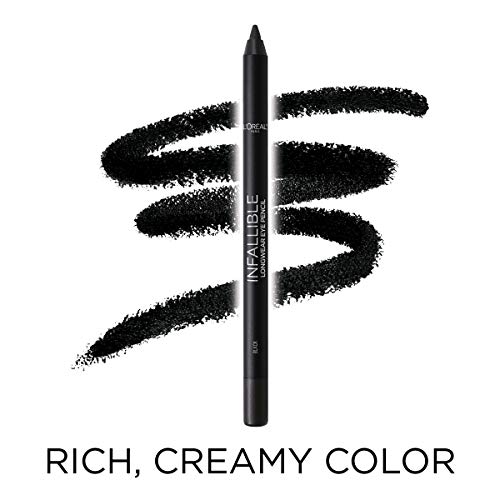 L’Oréal Paris Makeup Infallible Pro-Last Pencil Eyeliner, Waterproof and Smudge-Resistant, Glides on Easily to Create any Look, Cobalt Blue, 0.042 oz.