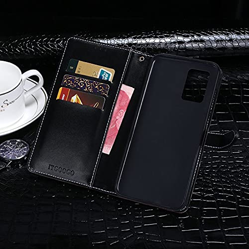 Case Compatible with Oppo Reno 6 Lite,Leather Flip Case with Card Slot,Stand Holder and Magnetic Closure,Retro Case for Oppo Reno 6 Lite