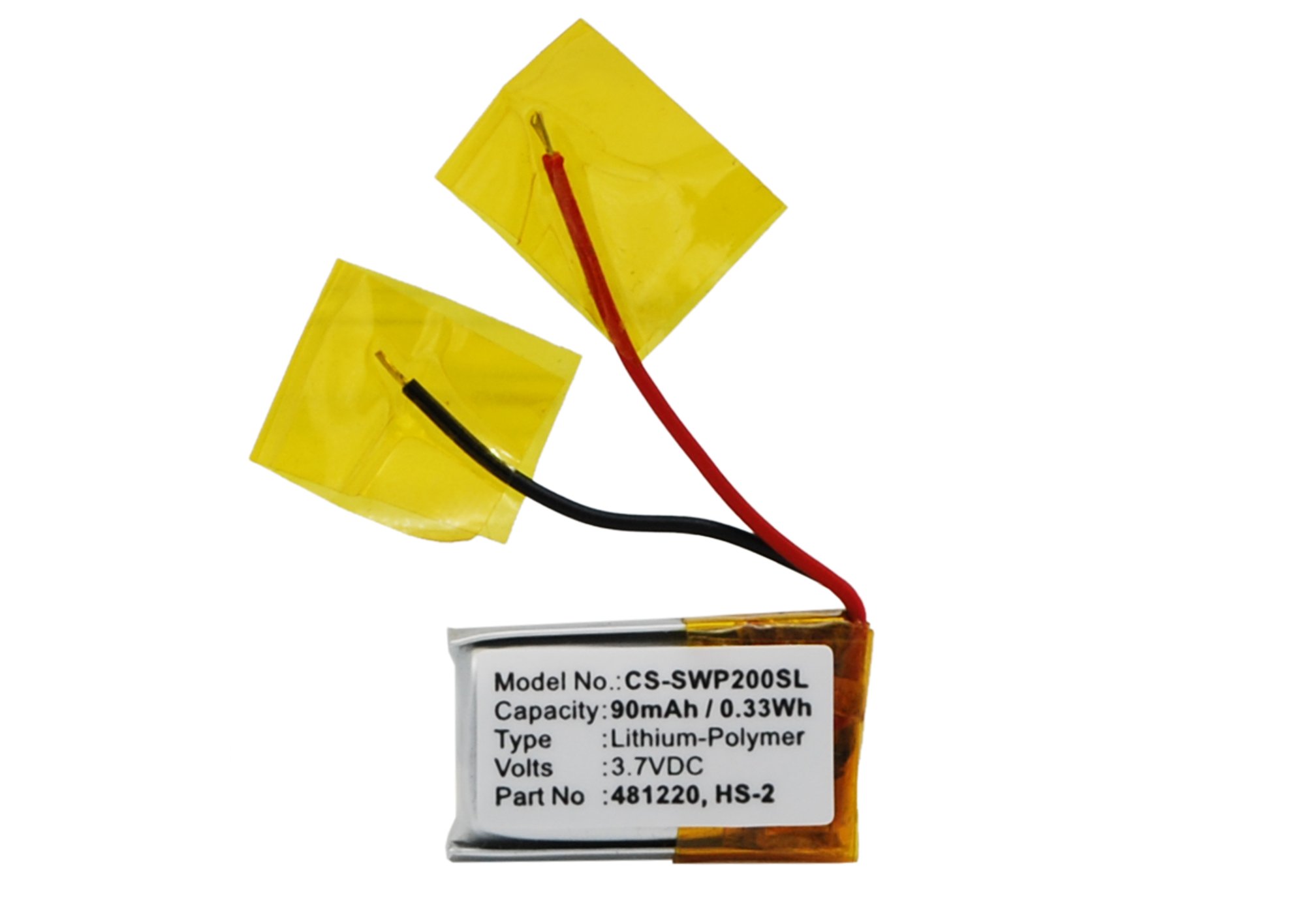Atamarie 90mAh Replacement Battery for CECH-ZEG1U, Playstation 3D Glasses