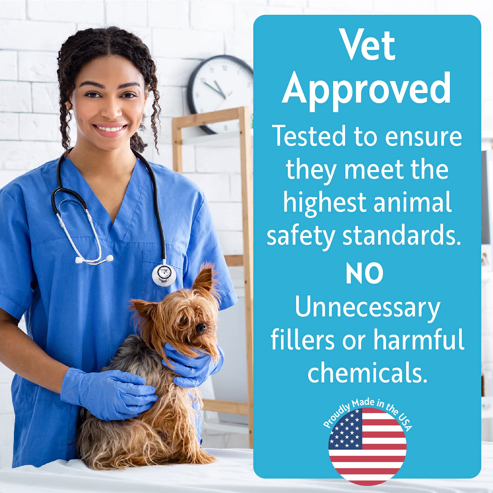 DakPets Glucosamine Chondroitin, MSM, Hip & Joint Supplement for Dogs, Organic Turmeric Soft Chews, Supports Healthy Joint Function and Helps with Pain Relief 120-Count