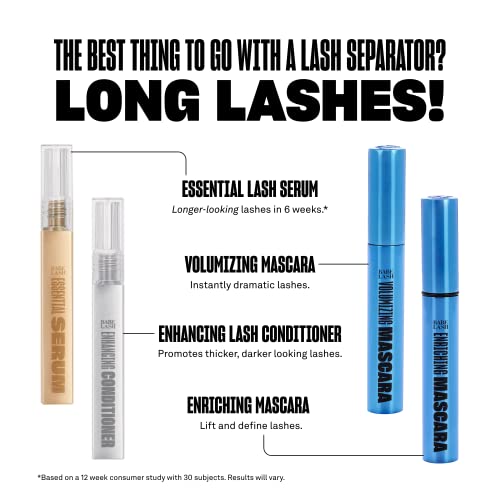 Babe Original Pro Eyelash Separator, Removes Clumps on Mascara, Reusable Stainless Steel Lash Comb for Cleaning Lashes
