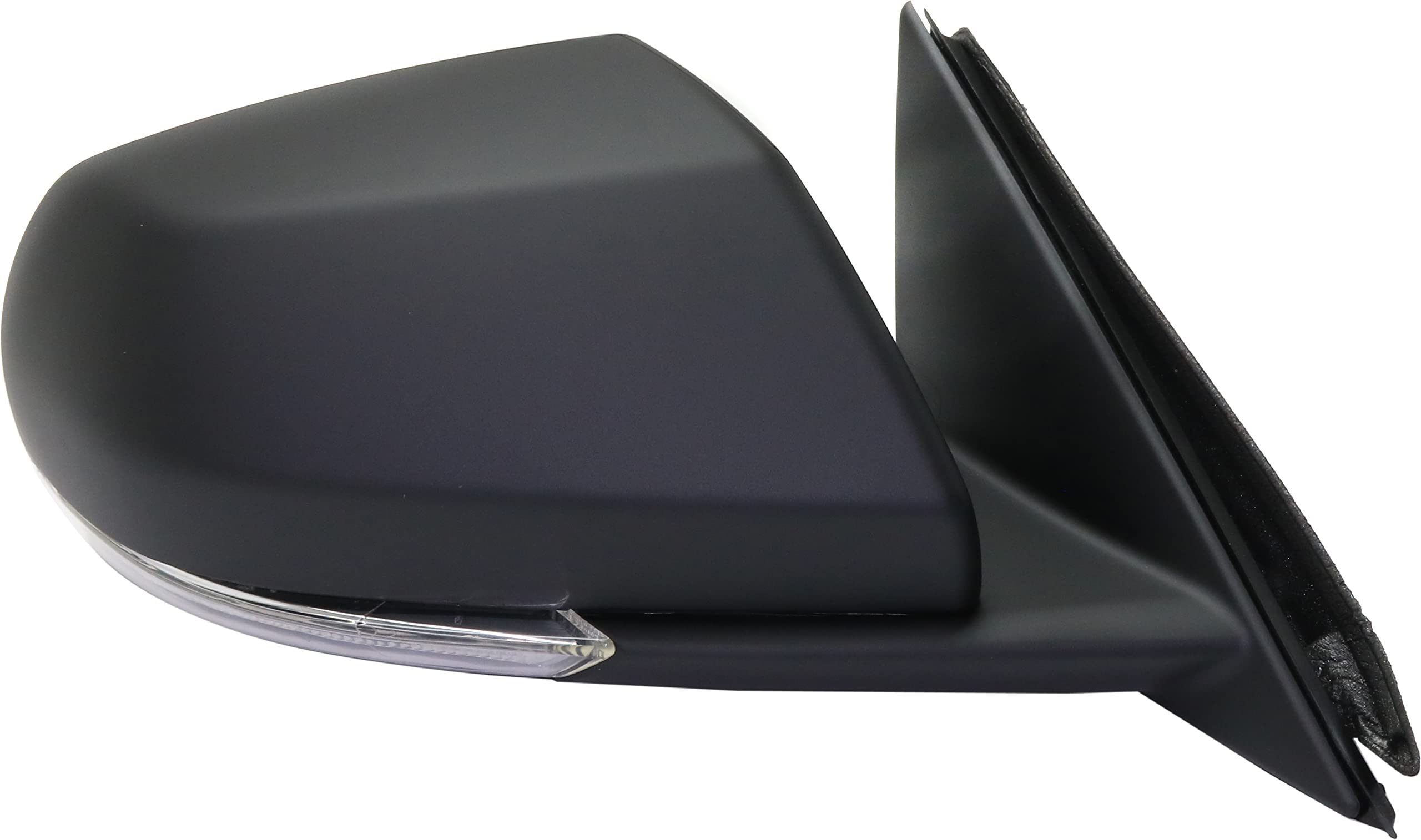 Kool Vue Driver & Passenger Side Power Heated Mirrors for Cadillac ATS 2014-2018 With Signal Light; Without Memory & Puddle Lamp Paintable Sedan