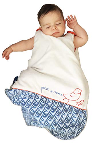 La Petite Chose Baby Sleeping Sack: Soft Organic Cotton Sleep Bag, 0-12 Months
