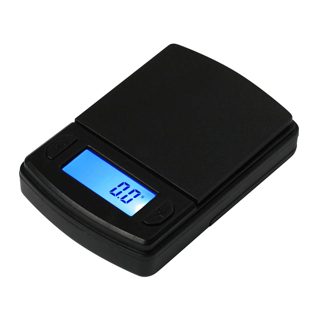 American Weigh Scales Fast Weigh MS Series Precision Digital Pocket Weight Scale, Flexible Measurements 600G x 0.1G (MS-600-BLK)
